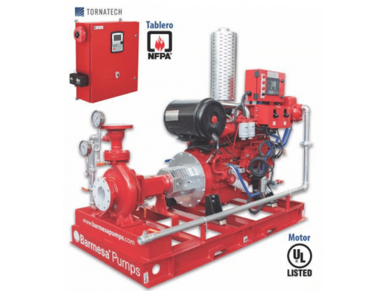MODELO EH125-80-315/HE6D180-148 BARNES EQUIPOS CONTRAINCENDIO SERIE ECI ...